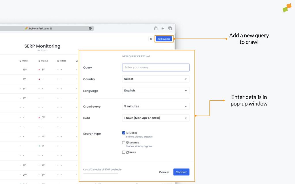 How to use Marfeel to monitor SERPs - SERP Monitoring - Marfeel Community
