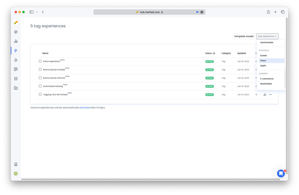 How to integrate Piano Subscriptions - Subscriptions - Marfeel Community