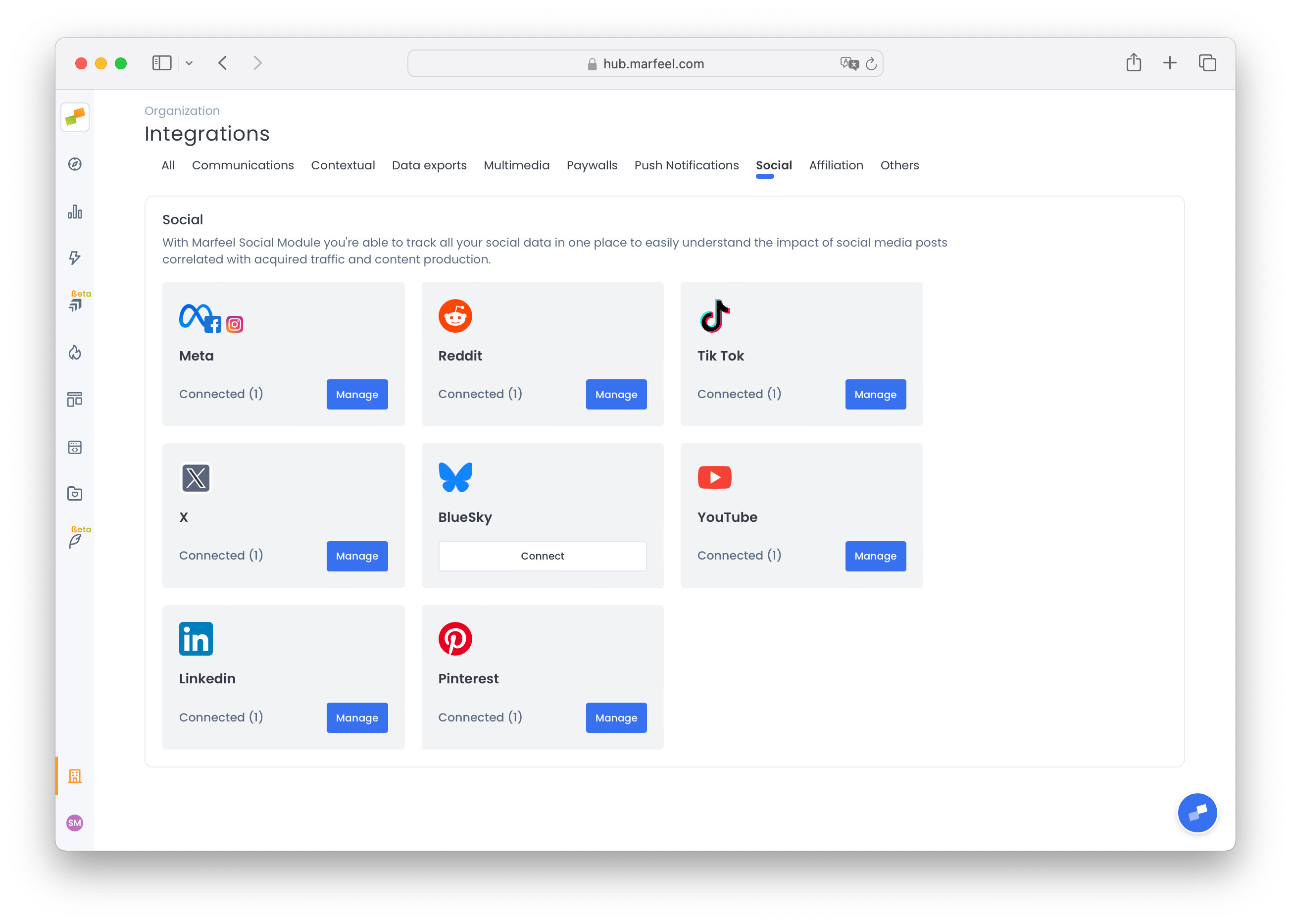 How to Set Up the Bluesky Integration - Social - Marfeel Community